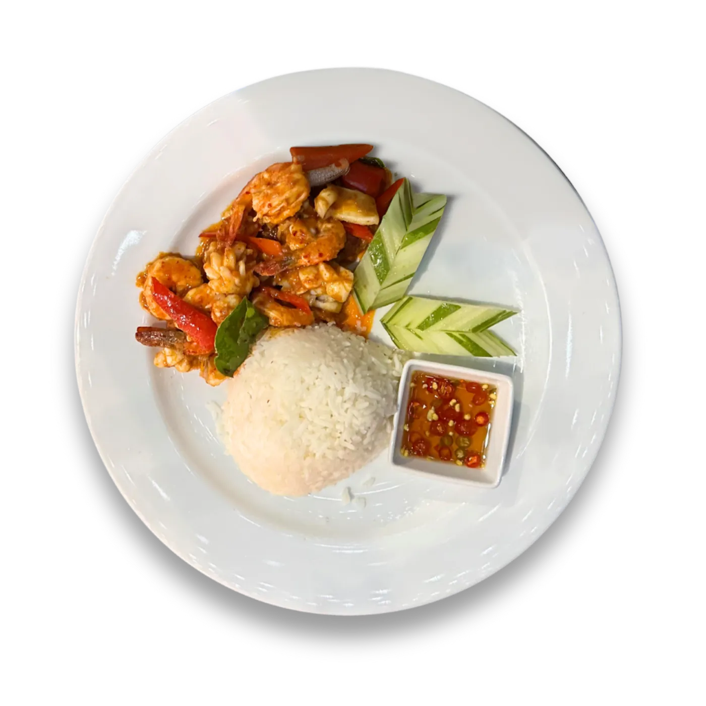 P5. Pad Prig Gäng / ผัดพริกแกง 🌶️ - Ayutthaya Thai-Food-Restaurant, Wesel